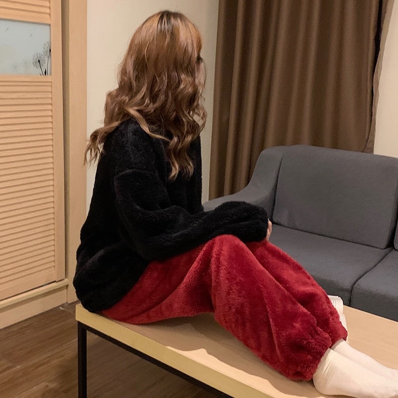 Pyjamas d'hiver léger pour femme